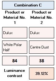 Luminance Contrast Assessment Tool Example 4 – Luminance Contrast ...