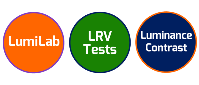 Luminance Reflective Value Testing – Luminance Contrast Assessment Tool